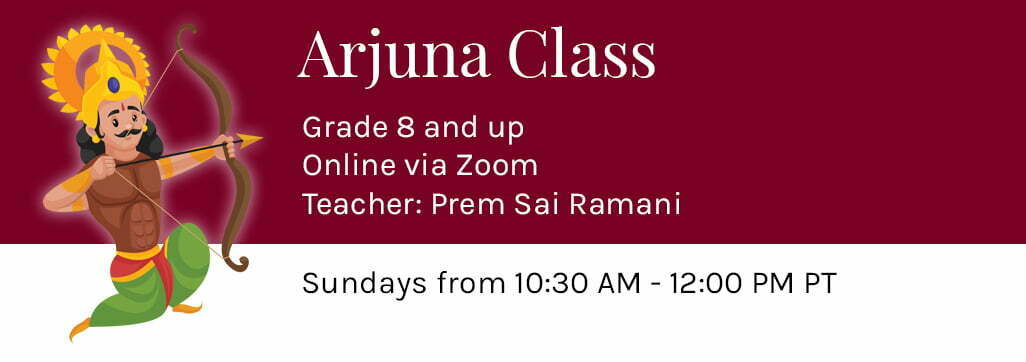 Arjuna Class: Grade 8+ - Chinmaya Mission Vancouver